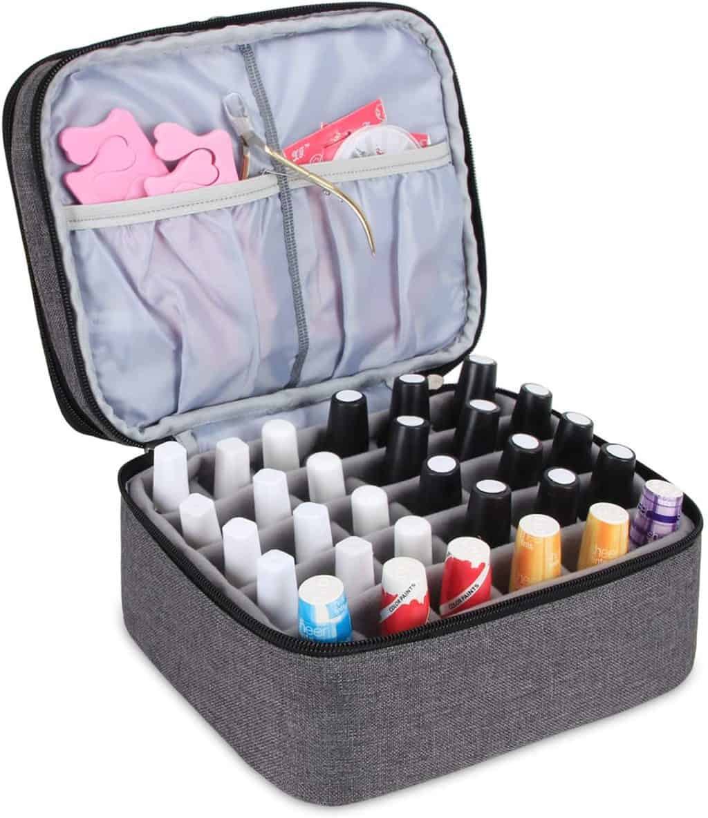 Best Nail Polish Organizers Guide: 14 Storage Options to Reduce Clutter ...